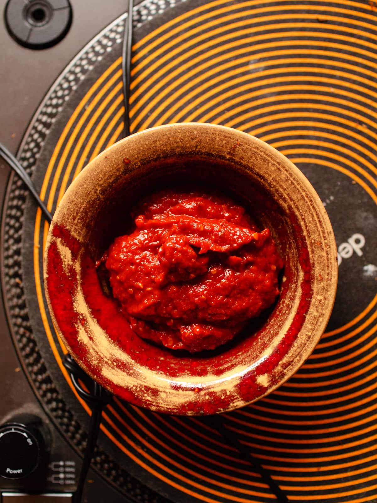 Harissa Paste Mediterrane W rze Super Hot STERNEACKER